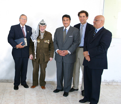 Arafat to R.T. Kendall, "I saw the Virgin Mary holding Jesus. I kissed ...