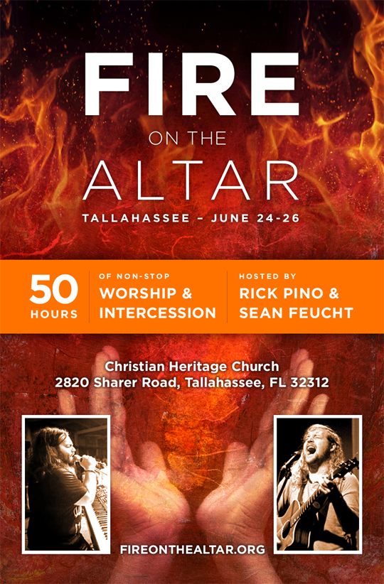 Rick Pino-"50hrs unbroken worship in FL"